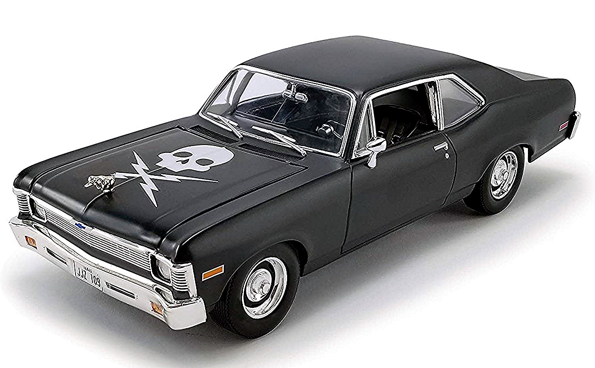 1971 Chevrolet Nova – Death Proof – Matte Black – Riverina Model Cars Plus