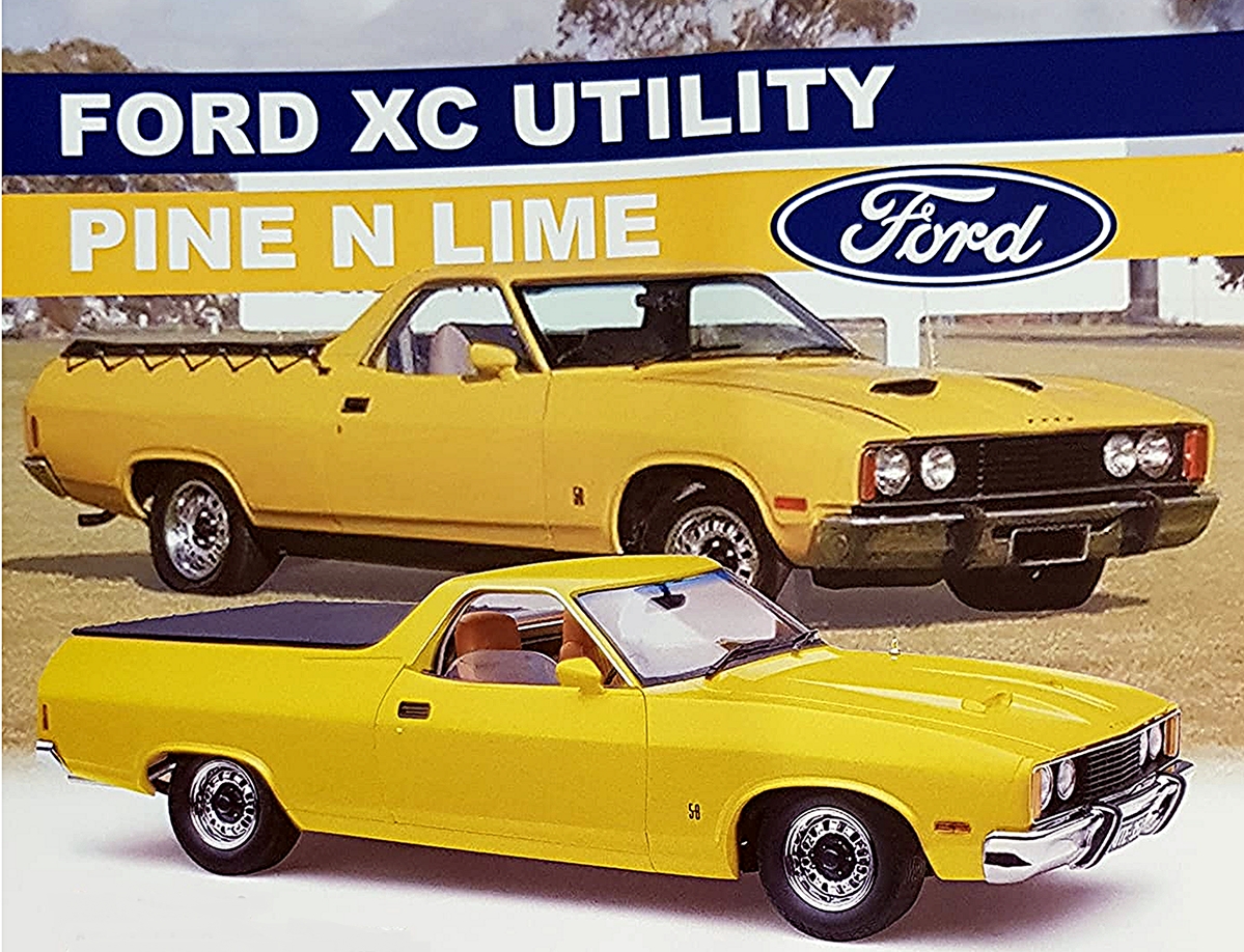 Ford Falcon XC Ute GS Pine N Lime – Riverina Model Cars Plus